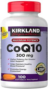 mvowizon kirkland signature maximum potency coq10 300 mg 100 softgels each, purple