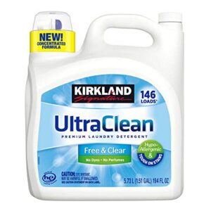 kirkland signature ultra cleanliquid laundry detergent, 146 loads, 194 fl oz