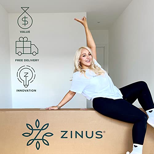 Zinus 8 Inch Green Tea Arie Memory Foam Mattress/CertiPUR-US Certified/Bed-in-a-Box/Pressure Relieving/Made in USA, Full