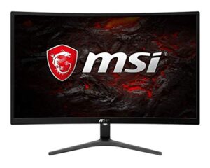 msi g241vc, 24″ gaming monitor, 1920 x 1080 (fhd), va, 75hz, freesync, vga port hdmi, tilt