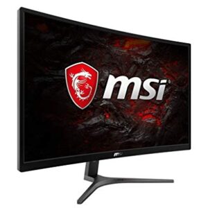 MSI G241VC, 24" Gaming Monitor, 1920 x 1080 (FHD), VA, 75Hz, FreeSync, VGA Port HDMI, Tilt