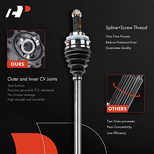 A-Premium Axle Shaft Assembly Compatible with Hyundai Tiburon 2003 2004 2005 2006 2007 2008, Front Right Passenger Side, Replace# 495002C110, 495002C112