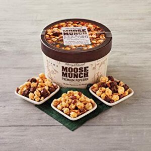 Harry & David Moose Munch Gourmet Popcorn 1lb 8 Oz Assortment Drum