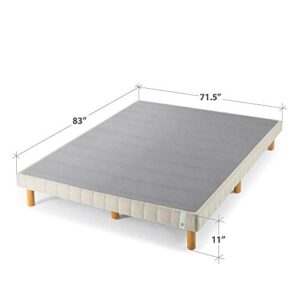 ZINUS GOOD DESIGN Award Winner Justina Metal Mattress Foundation / 11 Inch Platform Bed / No Box Spring Needed, California King