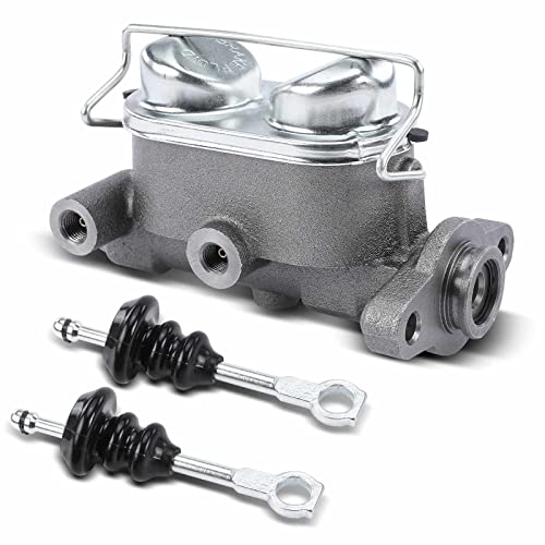 A-Premium Brake Master Cylinder with Reservoir Compatible with Ford Mustang 1971-1973, Fairlane, Falcon, Maverick & Mercury Comet, Cougar, Cyclone, Montego & More