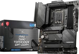 msi mag z690 tomahawk wifi ddr4 gaming motherboard (atx, 12th gen intel core, lga 1700 socket, ddr4, pcie 4, cfx, m.2 slots, wi-fi 6)