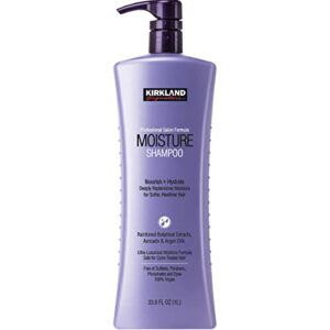 TraderB Kirkland Signature Professional Salon Formula Moisture Shampoo & Conditioner 33.8fl oz 1 litter (Two Bottles)