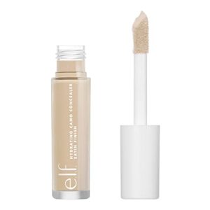 e.l.f, hydrating camo concealer, lightweight, full coverage, long lasting, conceals, corrects, covers, hydrates, highlights, light sand, satin finish, 25 shades, all-day wear, 0.20 fl oz