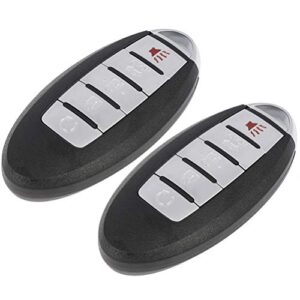 keyall 2 x remotes key fob for infiniti for qx56 for infiniti for qx80 2013-2019 cwtwb1g744 285e3-1lb5a – 433 mhz