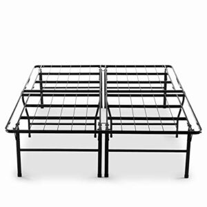 Zinus Casey 18-Inch SmartBase Mattress Foundation | 4"; High Extra for Under Bed Storage | No Box Spring Required | Full & Headboard Bracket, Set of 2 for use with 18 inch Premium Smartbase