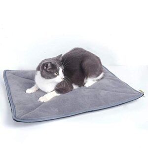 Pet Magasin Cat Thermal Bed Self-Heating Pads for Small Pets, [2-Pack Combo] One Medium (22" x 18.5") and One Small (17'' x 11'')