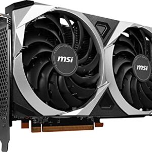 MSI Gaming AMD Radeon RX 6600 XT 128-bit 8GB GDDR6 DP/HDMI Dual Torx Fans FreeSync DirectX 12 VR Ready OC Graphics Card (RX 6600 XT MECH 2X 8G OC)