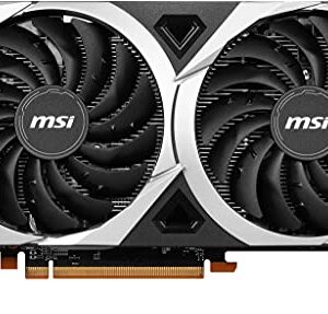 MSI Gaming AMD Radeon RX 6600 XT 128-bit 8GB GDDR6 DP/HDMI Dual Torx Fans FreeSync DirectX 12 VR Ready OC Graphics Card (RX 6600 XT MECH 2X 8G OC)