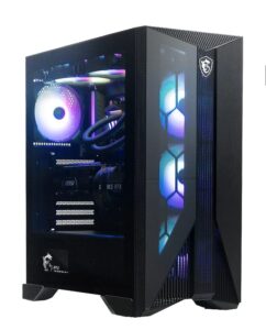 msi aegis rs gaming desktop: intel core i7-13700kf, rtx 4070 ti, 32gb ddr5, 2tb m.2 nvme, liquid cooling, 80+ gold psu, wifi 6e, keyboard & mouse, diy friendly, windows 11 pro: 13nuf-439us