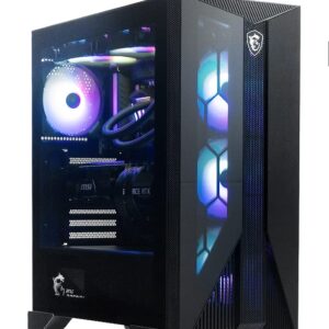 MSI Aegis RS Gaming Desktop: Intel Core i7-13700KF, RTX 4070 Ti, 32GB DDR5, 2TB M.2 NVMe, Liquid Cooling, 80+ Gold PSU, WiFi 6E, Keyboard & Mouse, DIY Friendly, Windows 11 Pro: 13NUF-439US