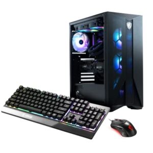 MSI Aegis RS Gaming Desktop: Intel Core i7-13700KF, RTX 4070 Ti, 32GB DDR5, 2TB M.2 NVMe, Liquid Cooling, 80+ Gold PSU, WiFi 6E, Keyboard & Mouse, DIY Friendly, Windows 11 Pro: 13NUF-439US