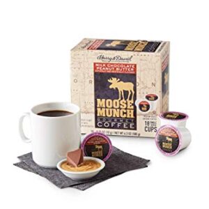 Moose Munch Milk Chocolate Peanut Butter Single-Serve Coffee by Harry & David (18 cups)