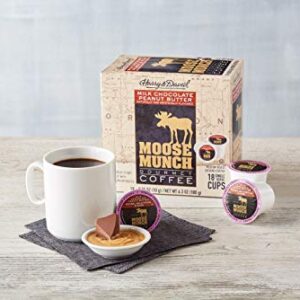 Moose Munch Milk Chocolate Peanut Butter Single-Serve Coffee by Harry & David (18 cups)