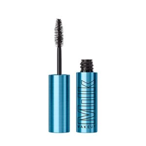 milk makeup kush volumizing waterproof mascara – vegan, clean, cruelty-free – fuller, healthier lashes – 0.12 fl oz