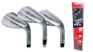 kirkland signature 3 piece golf wedge set right handed