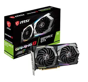 msi gaming geforce gtx 1660 super 192-bit hdmi/dp 6gb gdrr6 hdcp support directx 12 dual fan vr ready oc graphics card (gtx 1660 super gaming x)