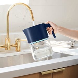 LARQ Pitcher PureVis Monaco Blue (Advanced Filter) 1.9 Liter / 8-Cup