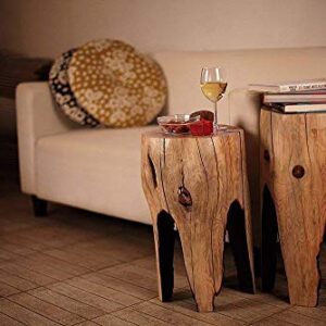 Reclaimed Wood Coffee Tables, Tree Stump Tables, Wooden Furniture, Small Rustic Living Room Tables, Farmhouse Decor