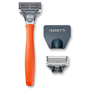 harry’s razor 2x (5-blade cartridges) – bright orange