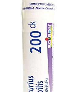 Boiron Mercurius Solubilis 200CK, 80 Pellets, Homeopathic Medicine Sore Throat