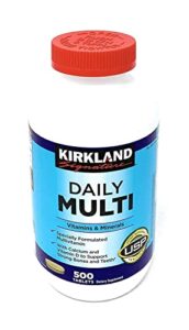 daily multi vitamins & minerals 500 tablets kirkland signature™