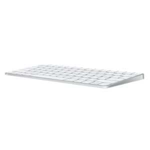 Apple Magic Keyboard: Wireless, Bluetooth, Rechargeable. Works with Mac, iPad, or iPhone; US English - White