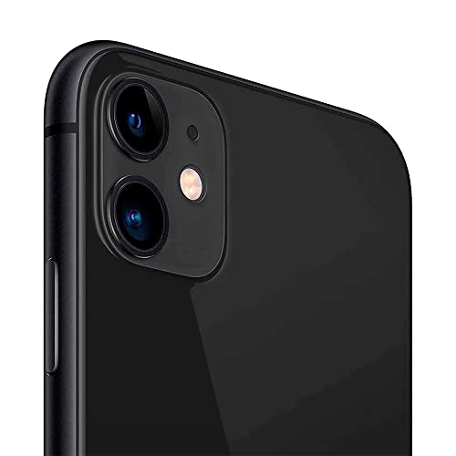 Apple iPhone 11, 64GB, Black - Unlocked (Renewed)