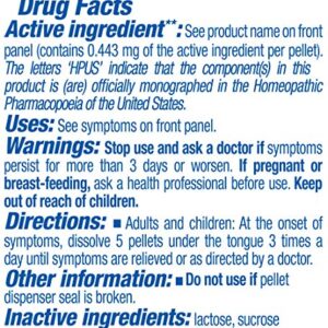 Boiron Histaminum Hydrochloricum 200ck Homeopathic Medicine for Allergies - 80 Count (Pack of 3) , Total - 240 Pallets