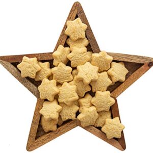 Walker's Shortbread Hanukkah Mini Festive Stars Holiday Cookies, Pure Butter Shortbread Cookies, 4.4 Oz Bag (Pack of 12)