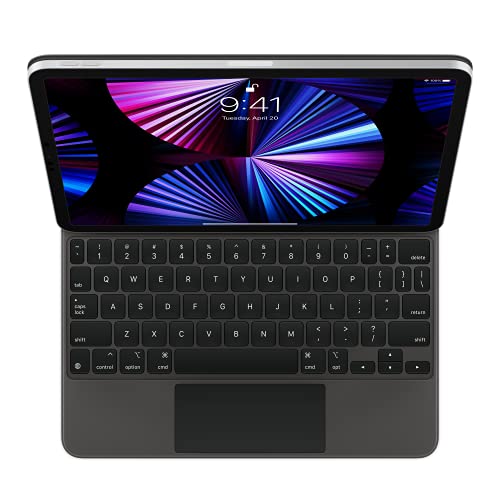 Apple Magic Keyboard for iPad Pro 11-inch (4th, 3rd, 2nd and 1st Generation) and iPad Air (5th and 4th Generation) - US English - Black