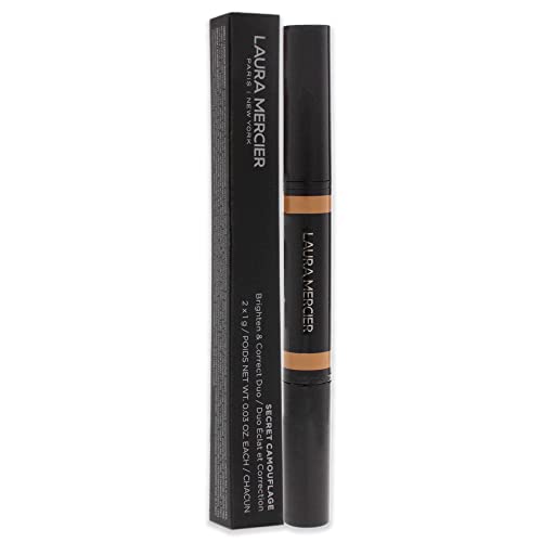 Laura Mercier Secret Camouflage Concealer Duo Stick - 3N Medium with Neutral Undertones Women 2 x 0.3 oz