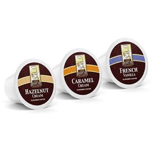 100ct Variety Pack for Keurig K-cups®, 8 Assorted Single Cup Sampler 20% more coffee per cup by Bradford Coffee