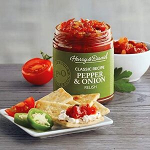 Harry & Davids Classic Recipe Pepper and Onion Relish 1 Jar 10oz/283g