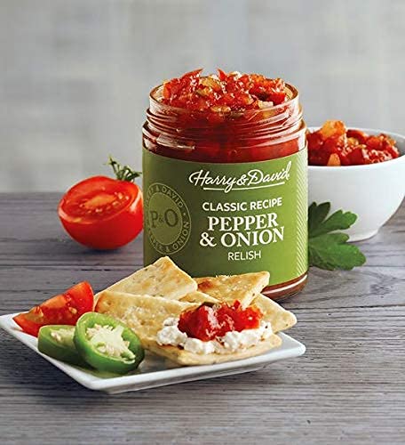 Harry & Davids Classic Recipe Pepper and Onion Relish 1 Jar 10oz/283g