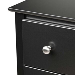 Black Sonoma 6 Drawer Dresser & Black Sonoma 5 Drawer Chest