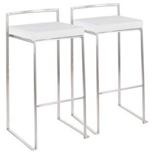 lumisource fuji stacker barstool – set of 2