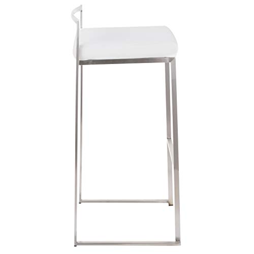 LumiSource Fuji Stacker Barstool - Set of 2