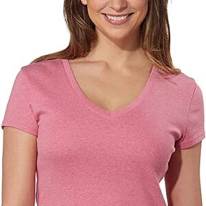 Kirkland Signature Womens V-Neck Tee Pink