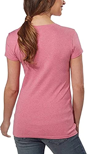 Kirkland Signature Womens V-Neck Tee Pink