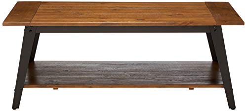 Zinus Wood Metal Coffee Table