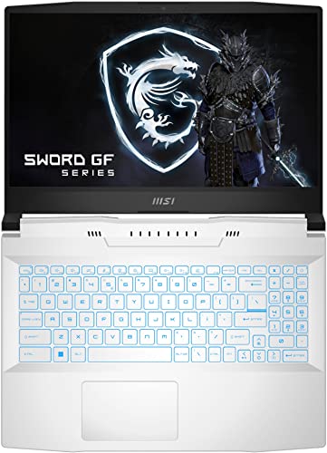 MSI 2023 Sword 15.6" Gaming Laptop, 144Hz IPS Level FHD, 12th Intel Core i7-12650H 10-Core, 32GB DDR4, 1TB NVMe SSD, NVIDIA GeForce RTX 3060 6GB GDDR6, Backlit Keyboard, Windows 11 w/ 32GB USB