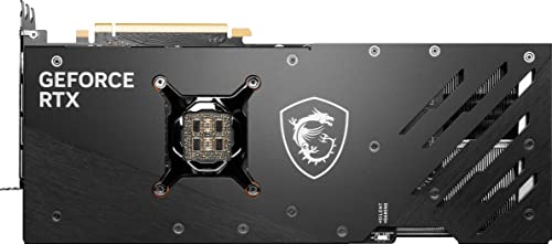 MSI Gaming GeForce RTX 4090 24GB GDRR6X 384-Bit HDMI/DP Nvlink Tri-Frozr 3 Ada Lovelace Architecture Graphics Card (RTX 4090 Gaming Trio 24G)