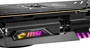 MSI Gaming GeForce RTX 4090 24GB GDRR6X 384-Bit HDMI/DP Nvlink Tri-Frozr 3 Ada Lovelace Architecture Graphics Card (RTX 4090 Gaming Trio 24G)