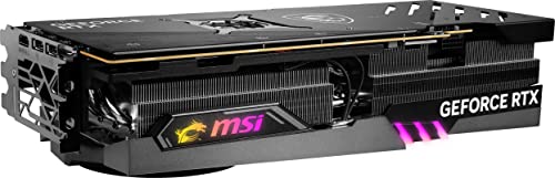 MSI Gaming GeForce RTX 4090 24GB GDRR6X 384-Bit HDMI/DP Nvlink Tri-Frozr 3 Ada Lovelace Architecture Graphics Card (RTX 4090 Gaming Trio 24G)