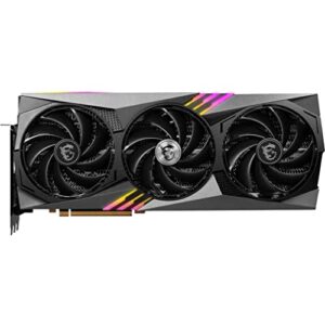 MSI Gaming GeForce RTX 4090 24GB GDRR6X 384-Bit HDMI/DP Nvlink Tri-Frozr 3 Ada Lovelace Architecture Graphics Card (RTX 4090 Gaming Trio 24G)